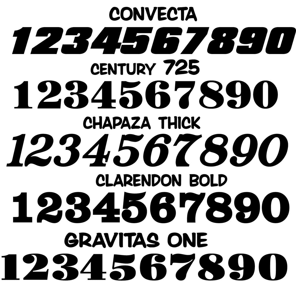 FAST PLATES CUSTOM NUMBER PLATES & STICKERS – The Motorsports Store