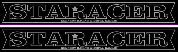 STARACER FRAMES SWING ARM STICKERS (PAIR) – The Motorsports Store